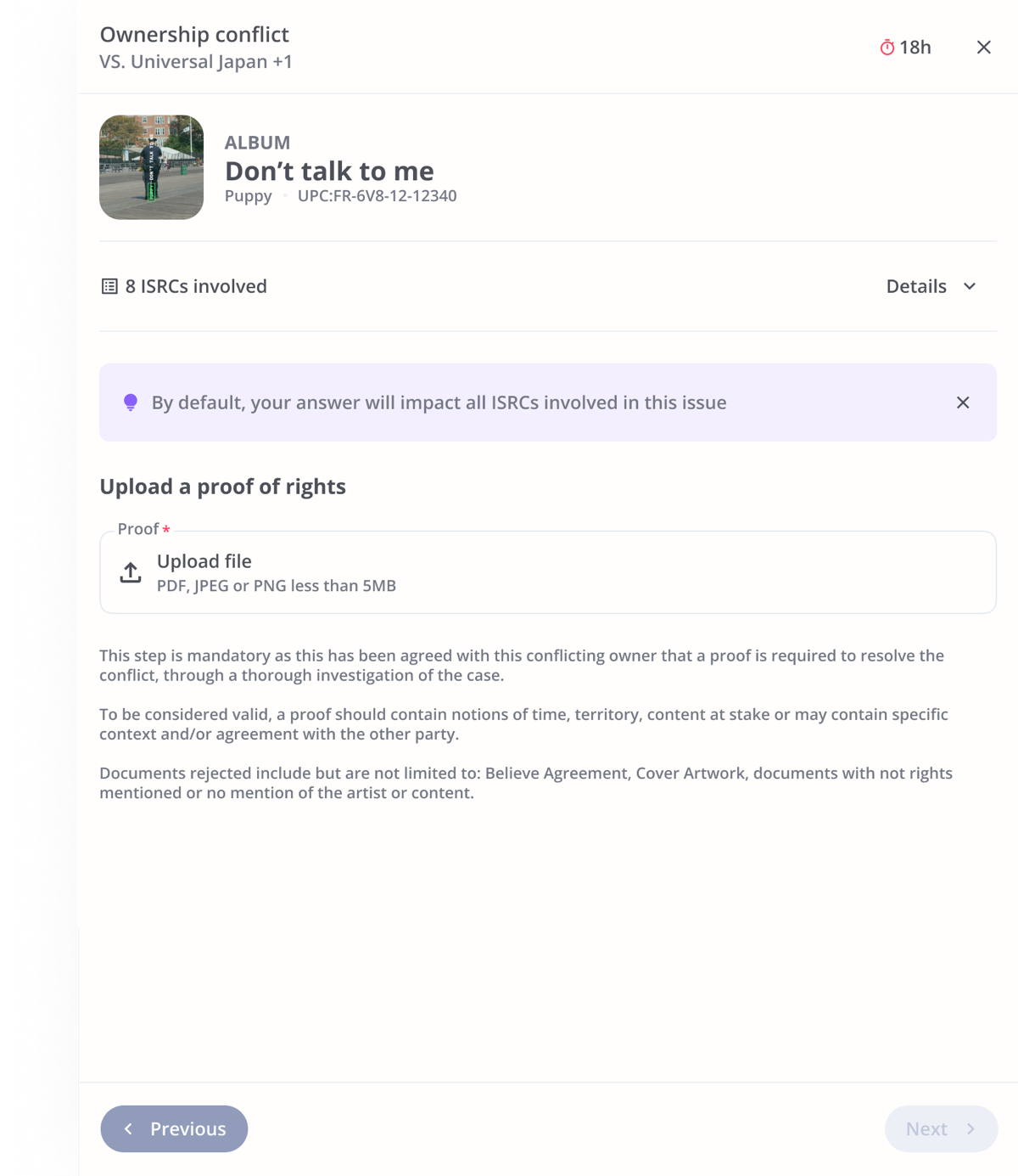 Backstage Rights Manager